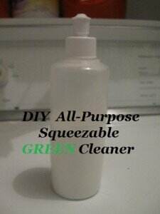 DIY Squeezable Cleaner